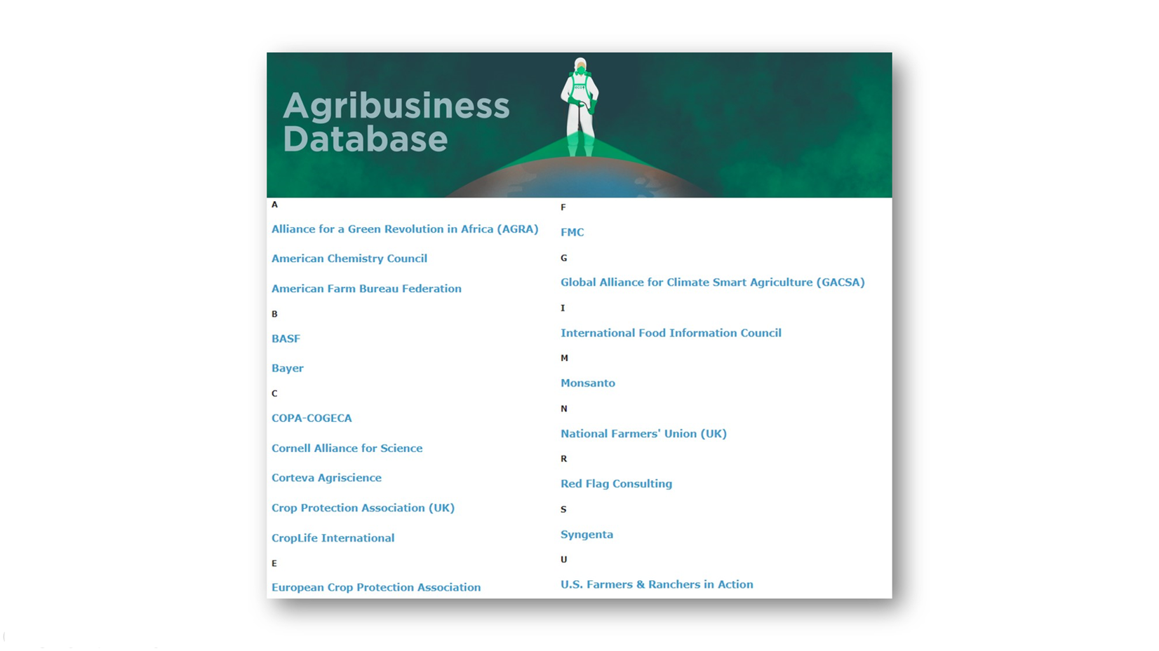 Introducing DeSmog’s Agribusiness Database - DeSmog