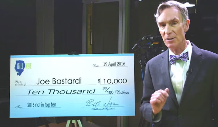 Bill Nye the Science Guy Takes On Climate Denialist Joe Bastardi the ...