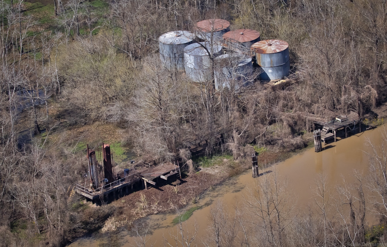 Aerial View of South Louisiana Oil Fields Offers Glimpse of Nationwide ...