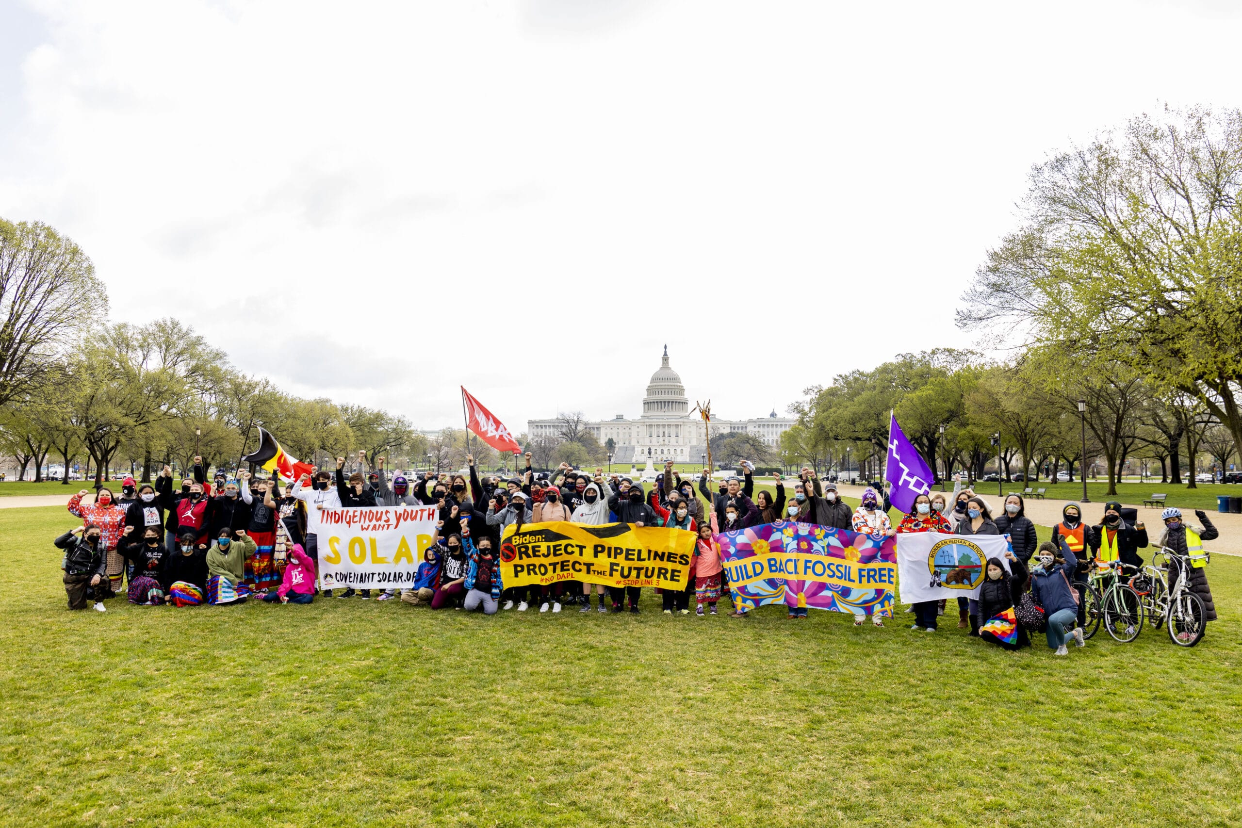 Indigenous Youth Rally Calls on Biden to Cancel Line 3 and Dakota ...
