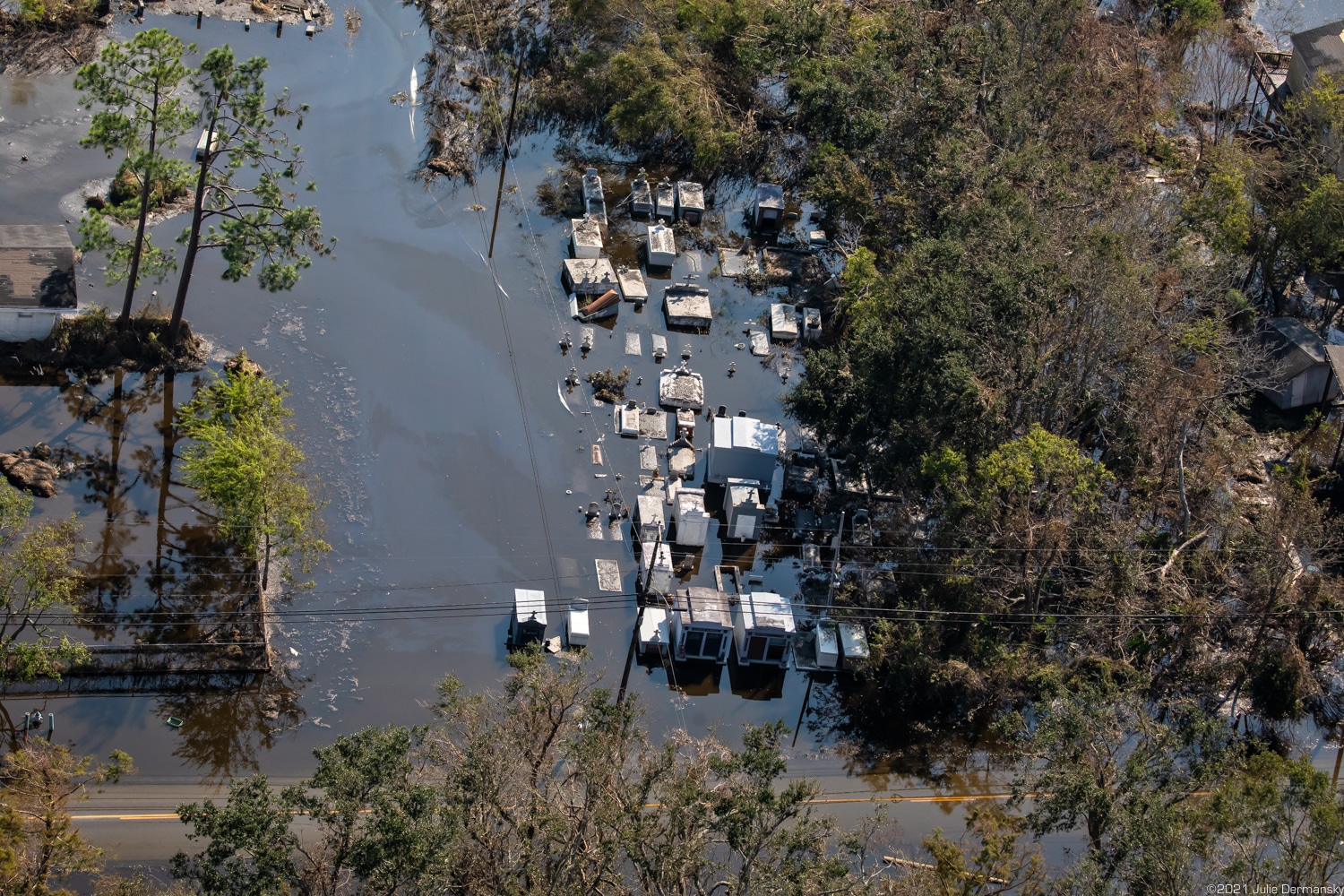 Aerial Photos Of Hurricane Ida’s Aftermath Show What ‘Code Red’ for the ...