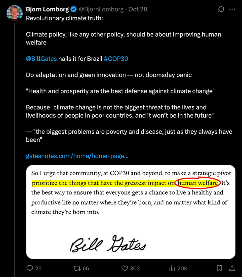 Bill Gates Gave $3.5M to Think Tank Run by Climate Crisis Denier Bjorn ...